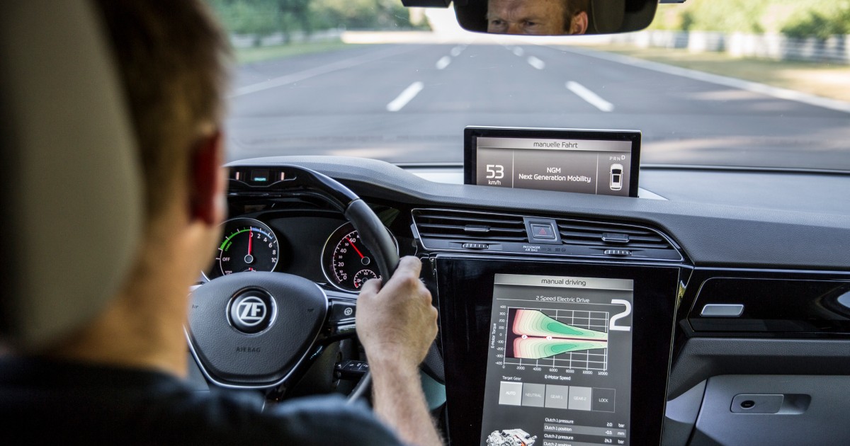 New Electric 2-Speed Drive for Passenger Cars - ZF
