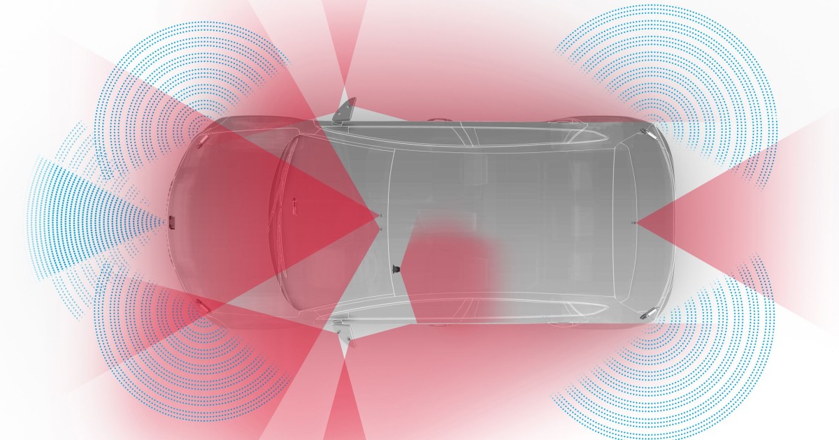 Sensor set of the ZF coPILOT - ZF