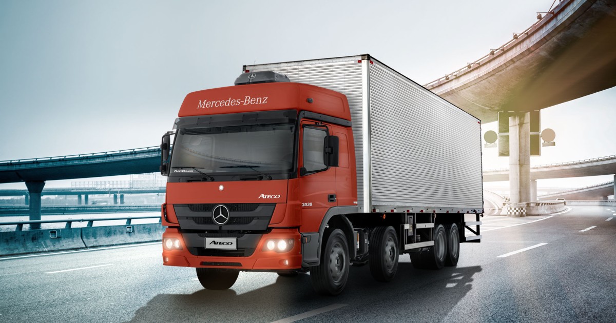 Transmissão ZF Ecomid de 9 marchas chega a dois caminhões da Mercedes ...