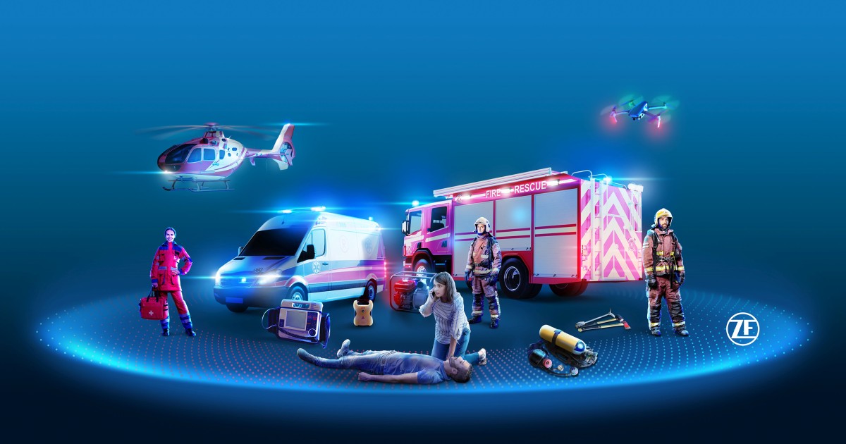ZF digitalizes rescue forces - ZF