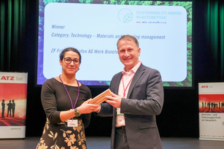 ZF: Second Prize for the Remanufacturing of Powertrain Modules - ZF