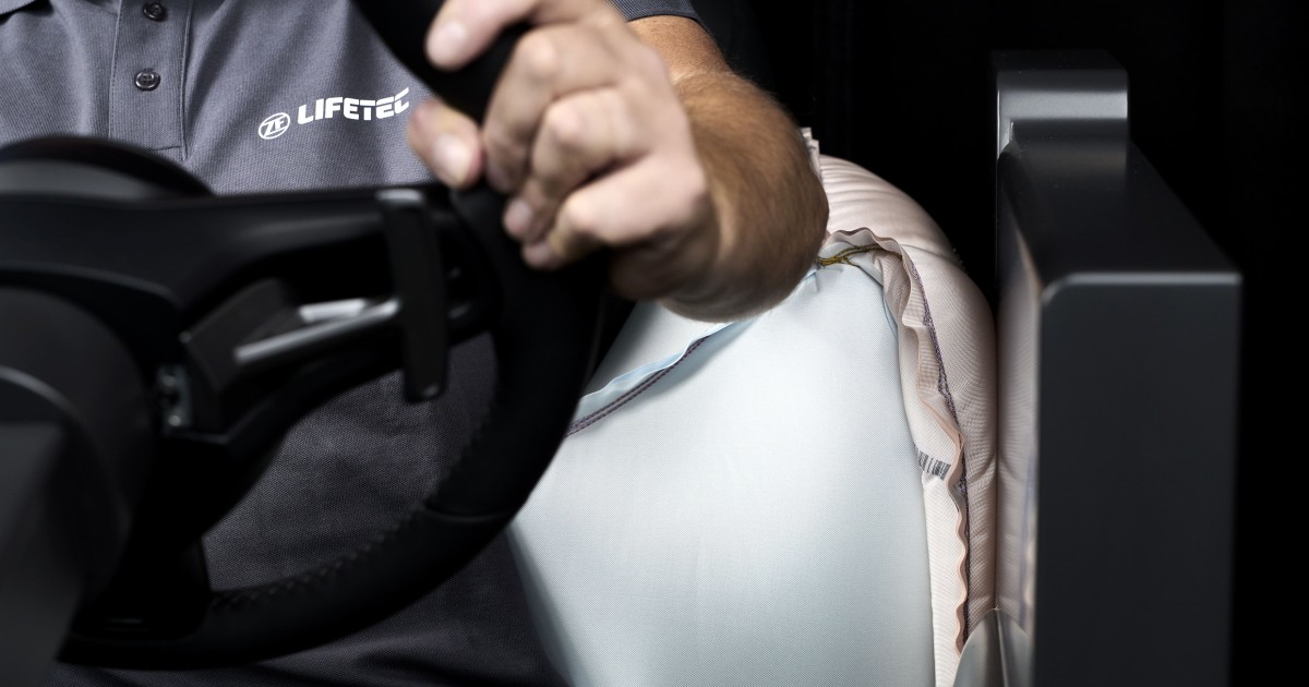 New side airbag from ZF LIFETEC can increase the crumple zone in the ...